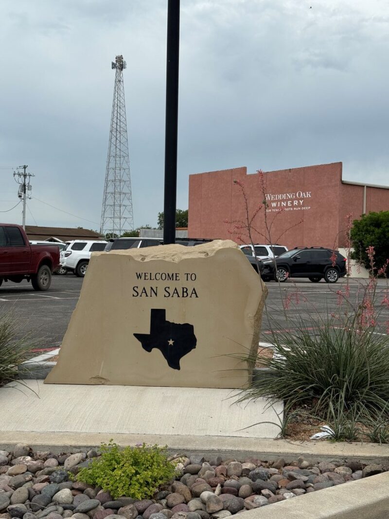 San_Saba_Welcome_Sign | Texas Travel Talk