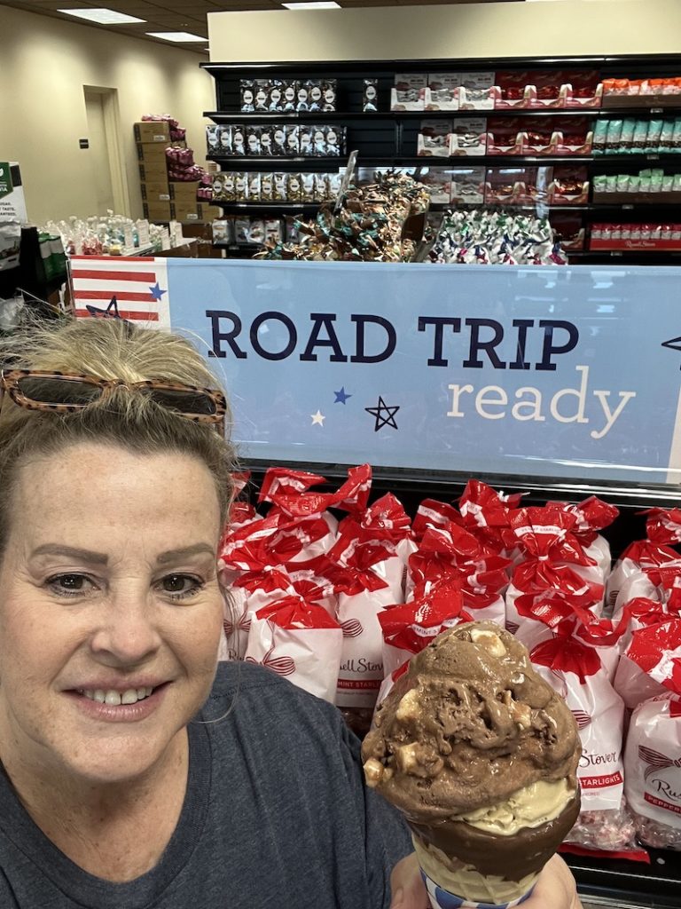 Abilene-KS-inside-russell-stover-candy-store | Texas Travel Talk