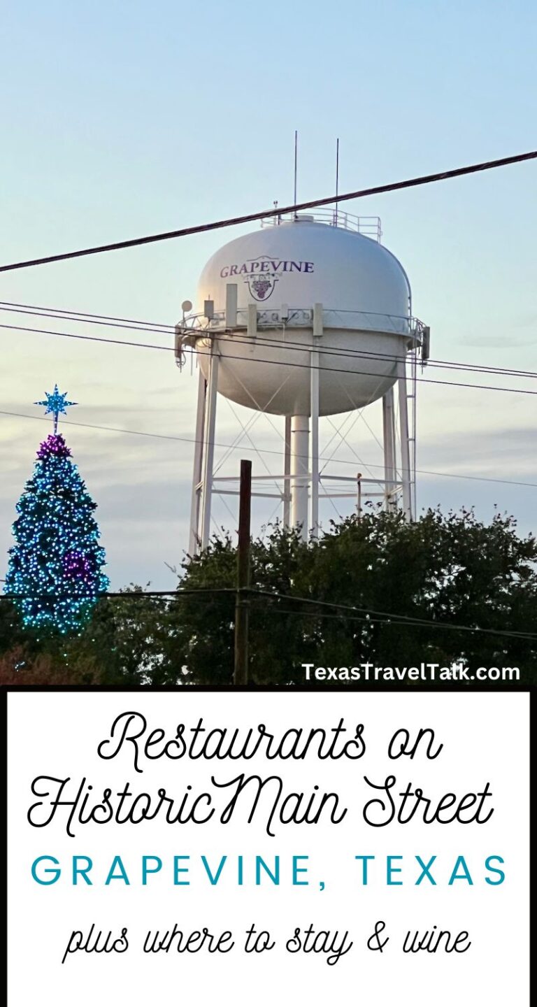 Restaurants On Main Street In Grapevine, TX, Plus Where To Stay | Texas ...